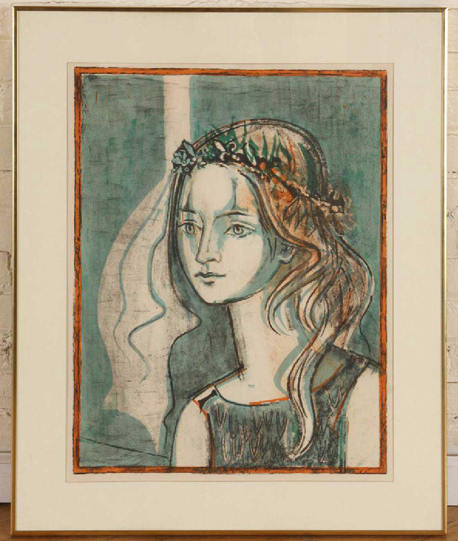 Francoise Gilot Paloma Picasso Lithograph