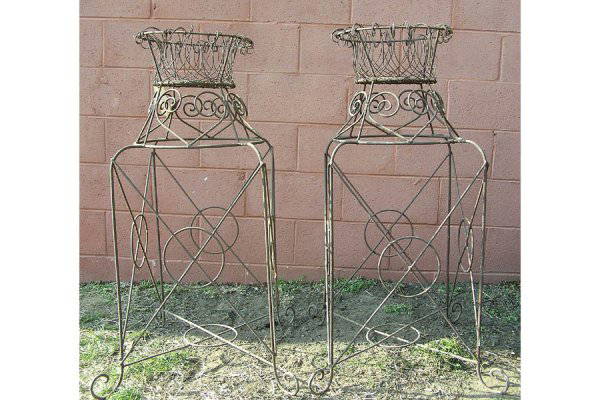 Wire Garden Planters