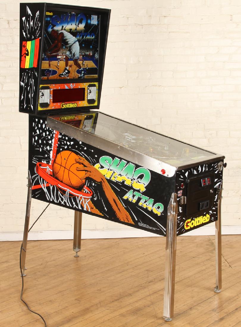 SHAQ ATTAQ PINBALL MACHINE ARCADE GAME