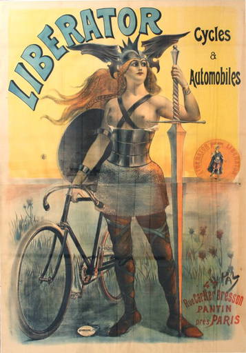 Pal Jean De Paleologue Liberator Cycles Lithograph