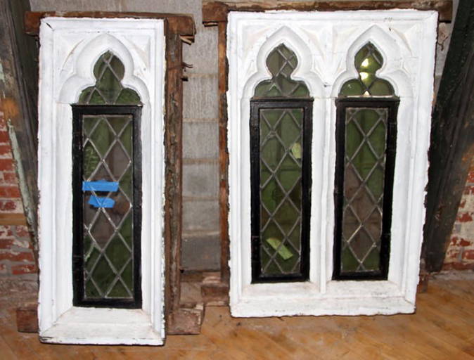 2 ANTIQUE GOTHIC STYLE WINDOW FRAMES LEADED GLASS - Nov 16, 2019 ...