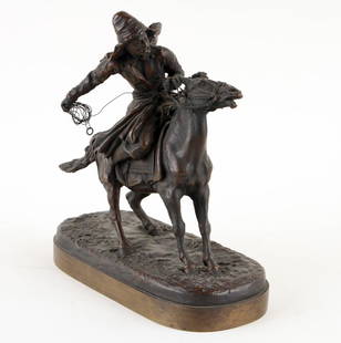 Evgeni Alexandrovich (eugene) Lanceray (russian, 1848 1886), Bogatyr