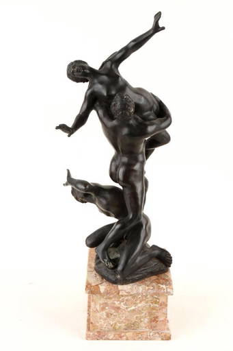 After Giambologna "rape Of A Sabine" Sculpture