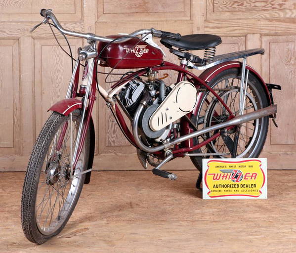 Original Whizzer Motor Bike W/ Schwinn Frame