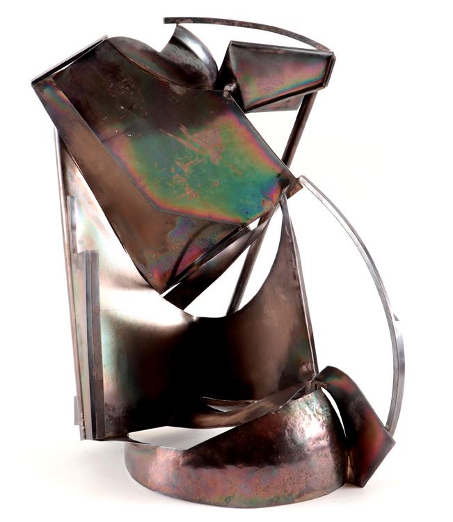 Sir Anthony Caro Abstract Metal Sculpture