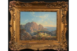 Louis Rothman American Oil Painting On Wood