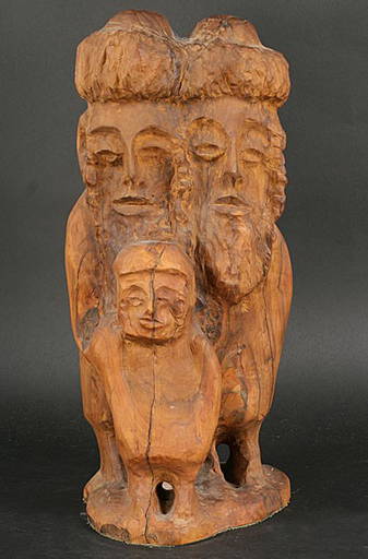 Vintage Judaica Wood Carving Signed Uri Roth