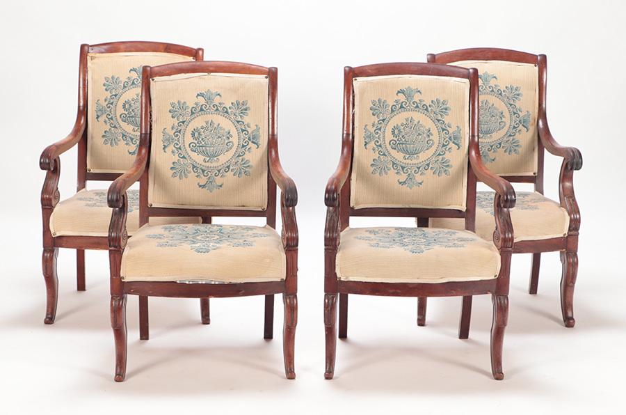 French Restoration Chairs for Sale at Auction