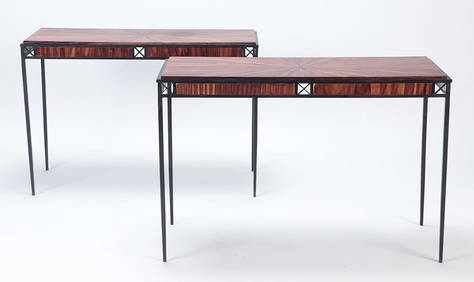 Carved Rosewood Etagere Console, attr. Roux - Feb 03, 2023 | Neal ...