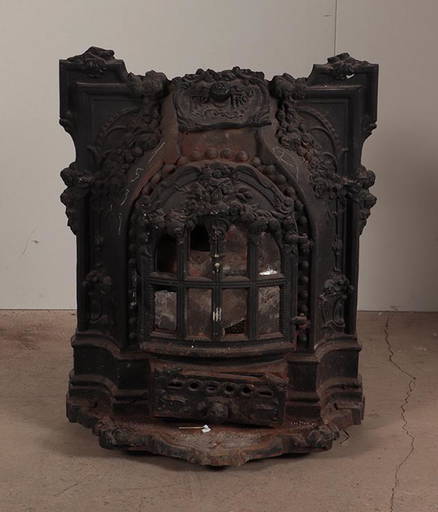 Cast Iron Gas Heater C 1910.