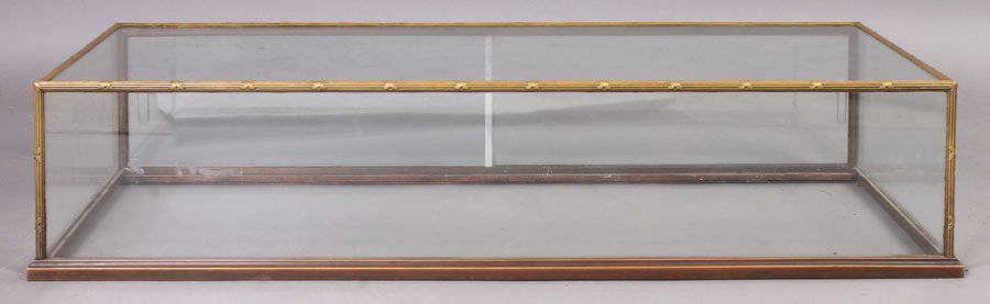 Beautiful Bronze Glass Table Top Display Case