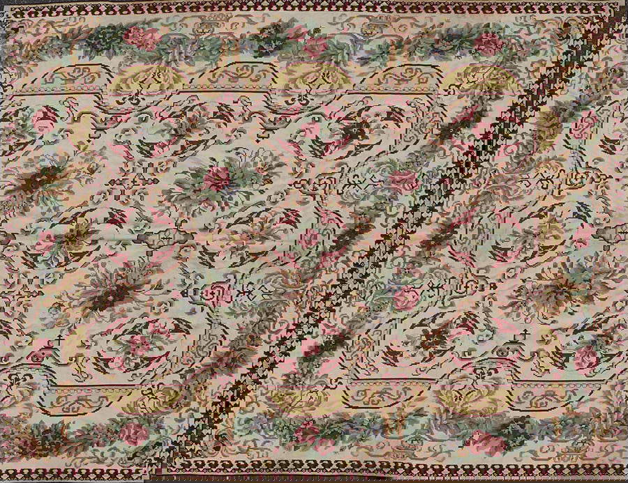Chinese Needlepoint Rug Auction