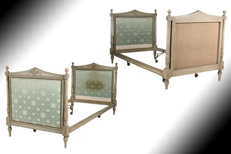 Pair Of French Directoire Style Day Beds C.1920