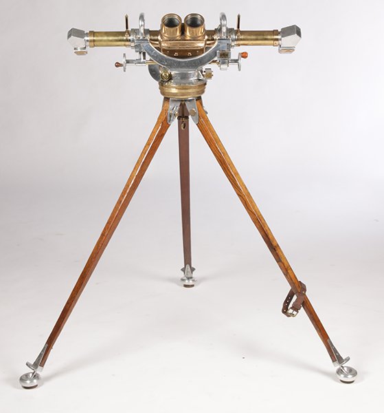 WWII ERA ANTI-AIRCRAFT BINOCULAR TELESCOPE C.1943