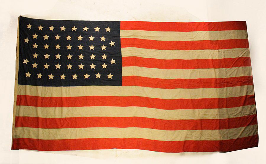 AMERICAN 44 STAR FLAG CIRCA 1891-1896 - Jun 12, 2014 | Kamelot Auctions ...