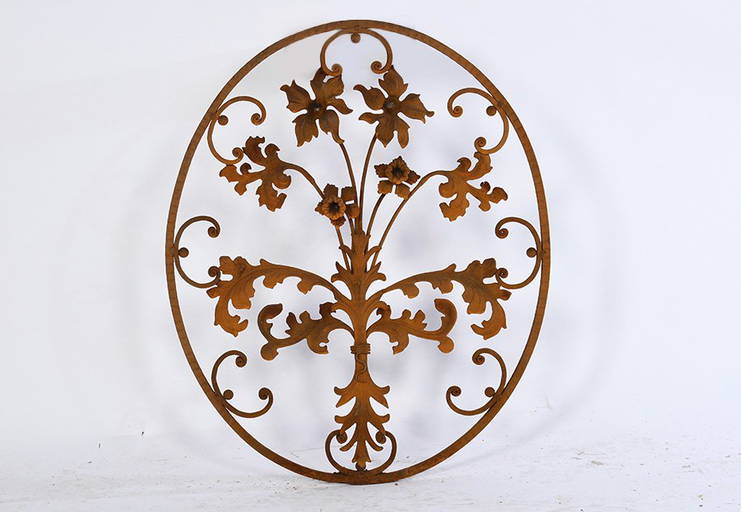 Wrought & Cast Iron Panel Leaf & Floral Designs