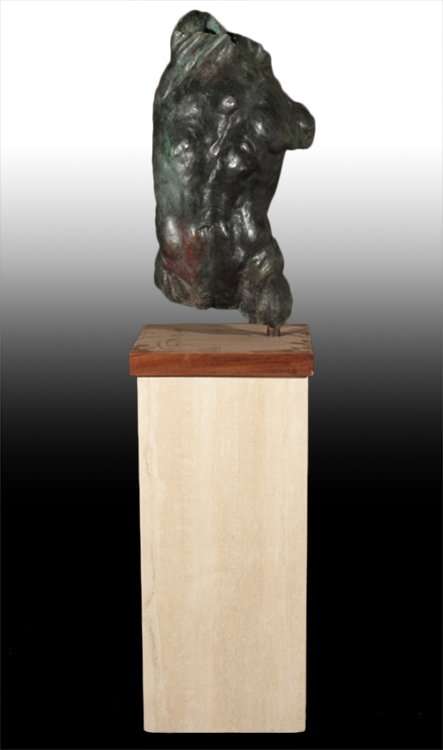 GARY WEISMAN LARGE BRONZE TORSO ON PLATFORM - Feb 25, 2017 | Kamelot ...