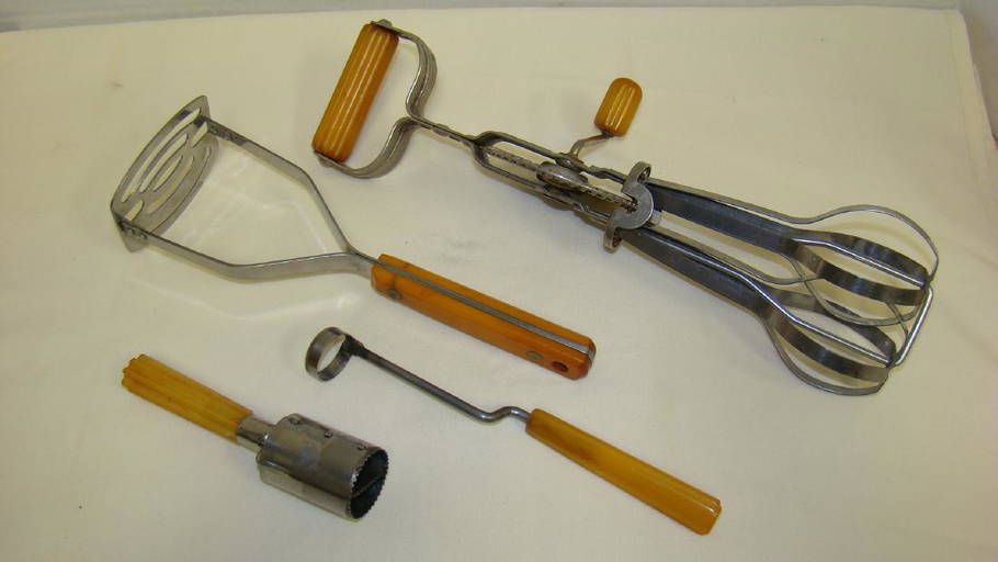 Vintage Bakelite Kitchen Utensils