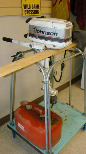 Vintage Johnson 2.5 Outboard Motor