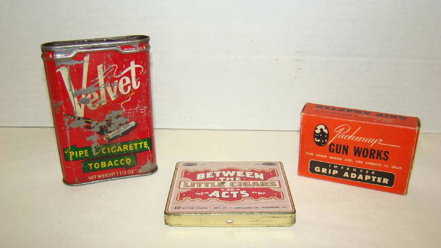 Vintage Tobacco & Cigar Tins & More