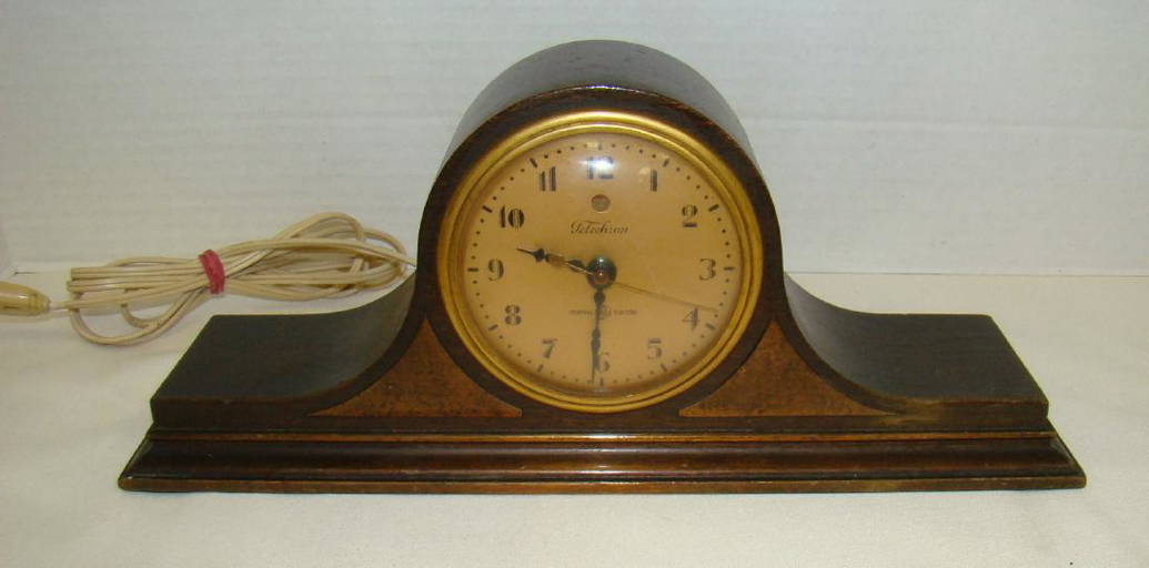 Vintage Telechron Mantel Clock By General Electric
