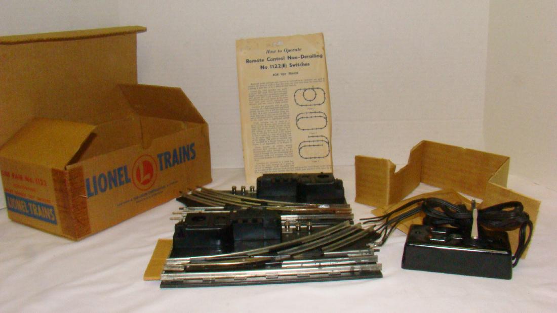 LIONEL REMOTE CONTROL 027 SWITCHES - NO. 1122 NOS