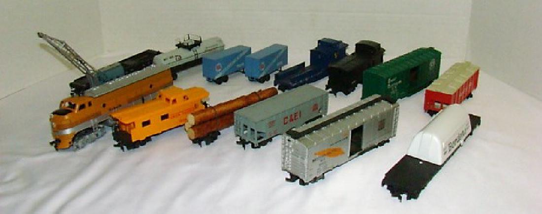 Variety Of Ho Scale Train Cars