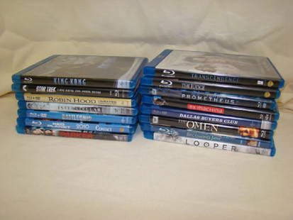 15 Various Blu Ray Movies