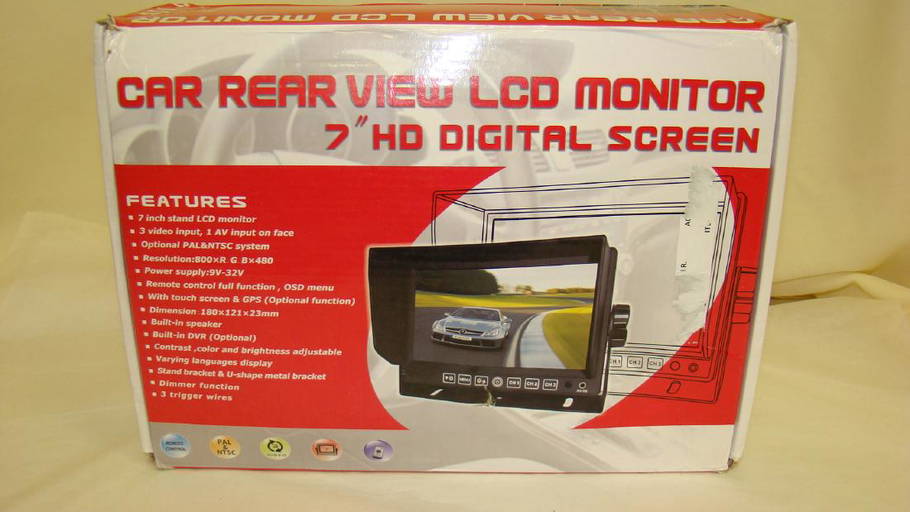Car Rear View Lcd Monitor