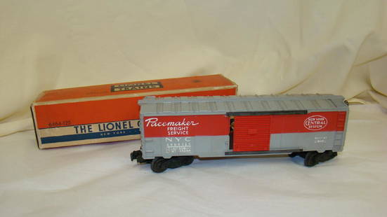 Lionel Postwar 6464 125 New York Central Pacemaker Boxcar Empty ...