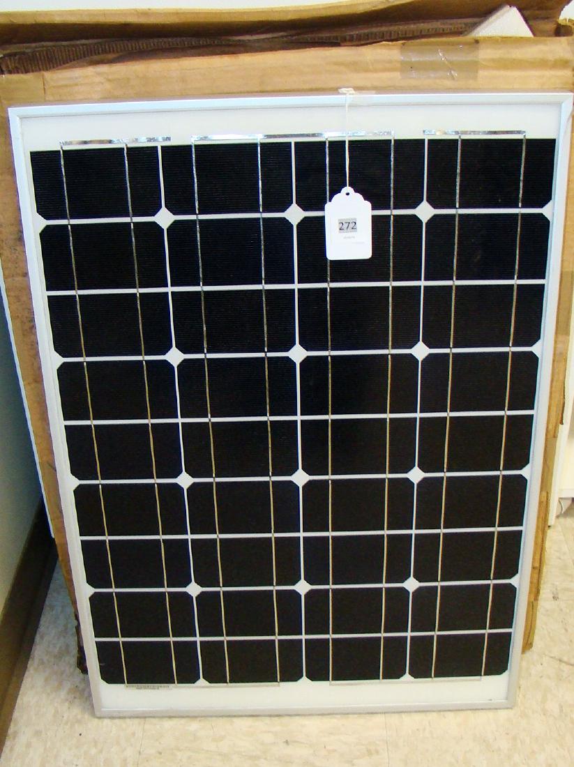 Solar Panel With Plugs