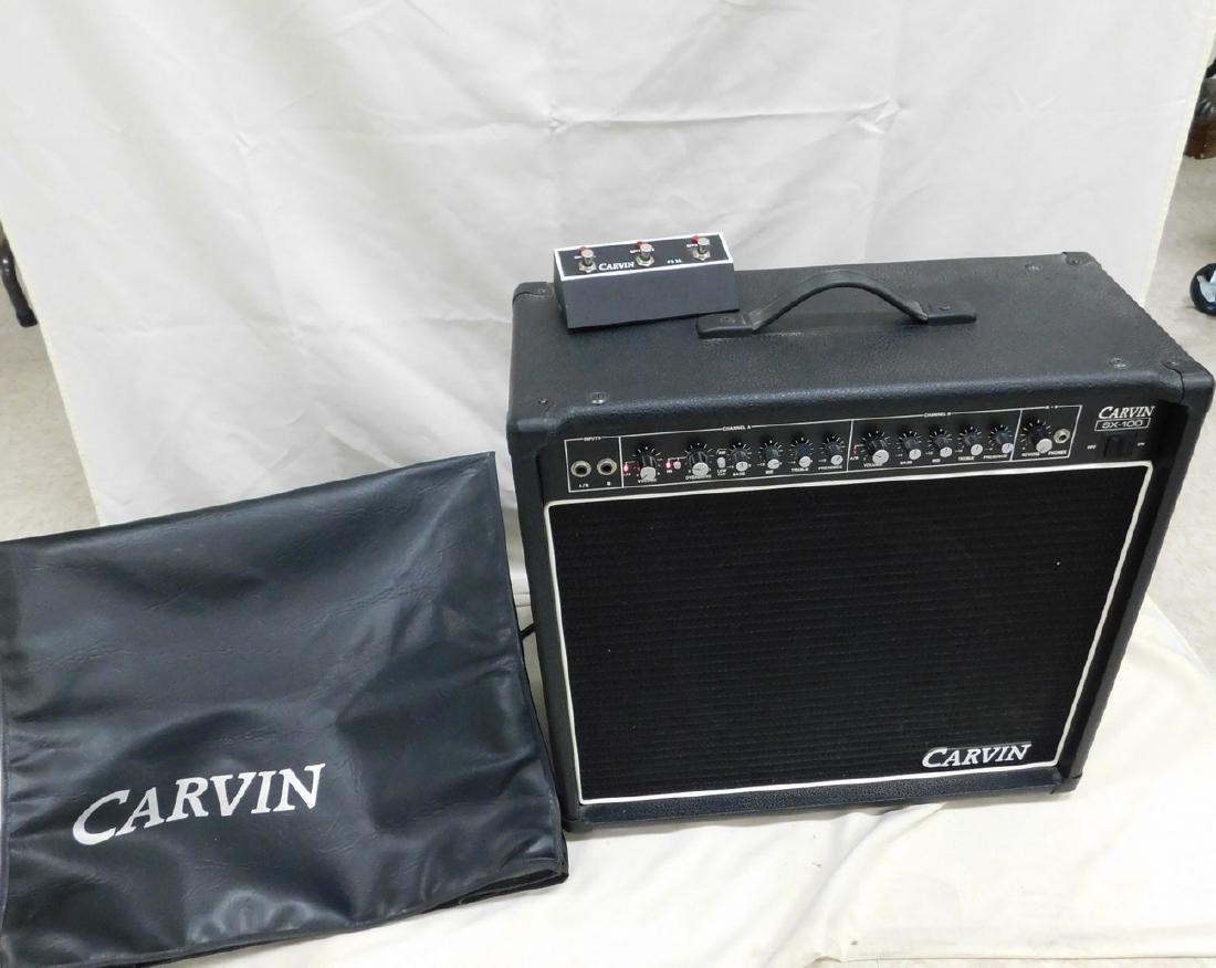 CARVIN SX100 AMP - COVER & PEDAL