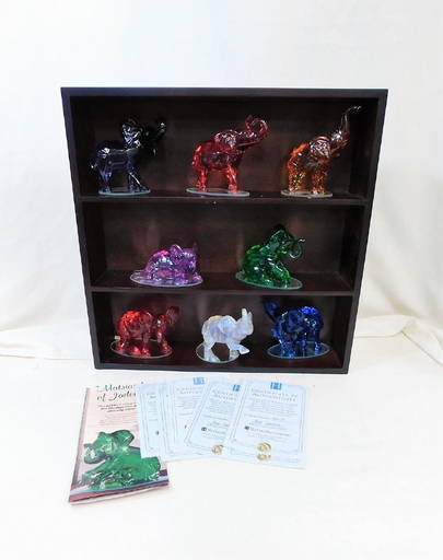 The Hamilton Collection Rarest Gem Elephants Of