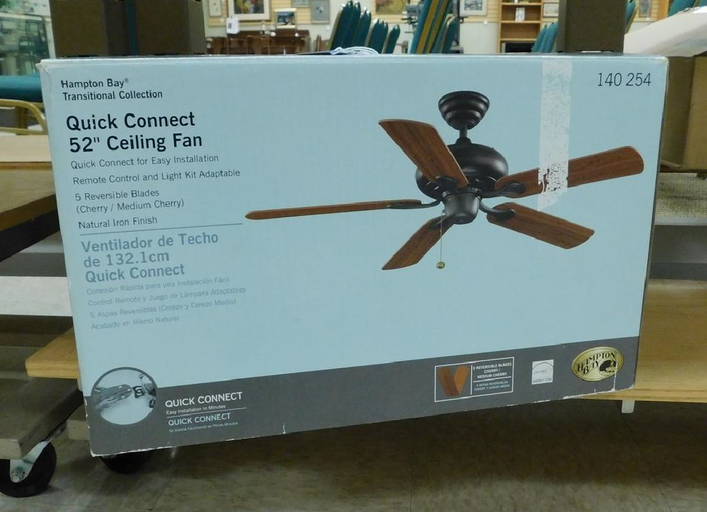 Hampton Bay 52 Inch Ceiling Fan Nib