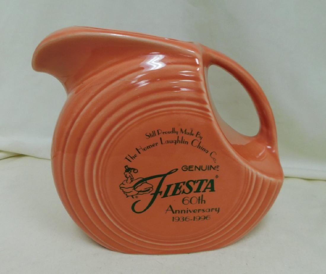 FIESTA 60TH ANNIVERSARY PITCHER