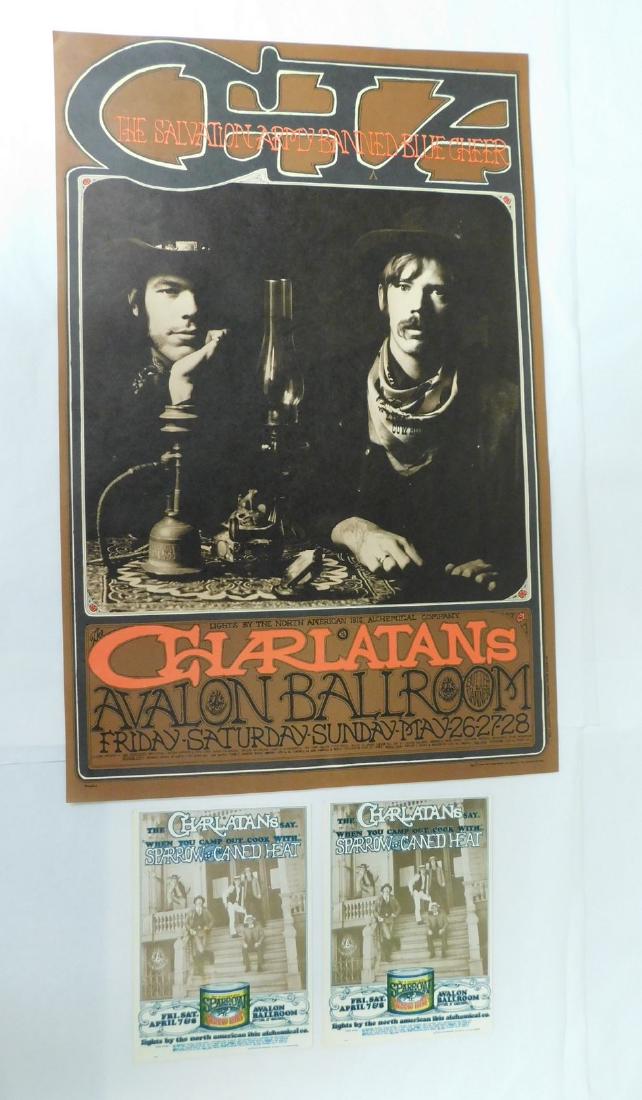 ORIGINAL CHARLATANS ROCK POSTER & MORE