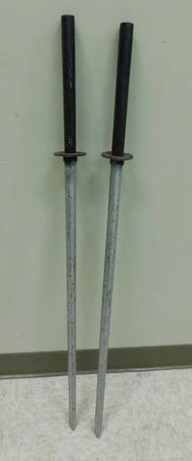 3 Movie Prop Samurai Swords