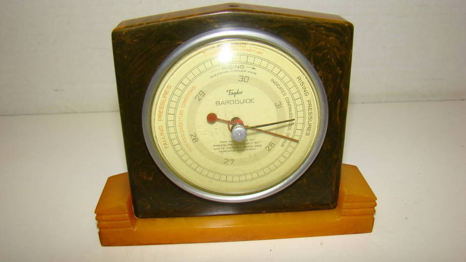 Vintage Taylor Baroguide Barometer Bakelite
