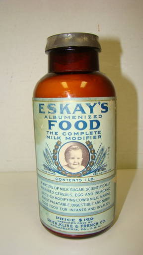 7.5'' New/old Stock Eskay's Food Bottle