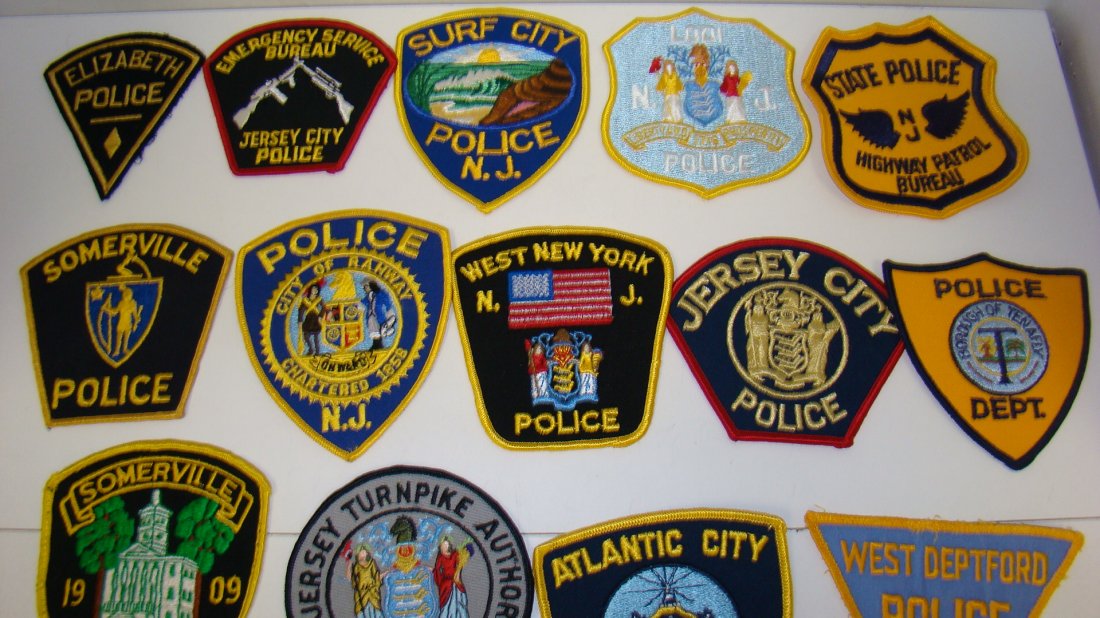 14 Nj & Ny Law Enforcement Patches