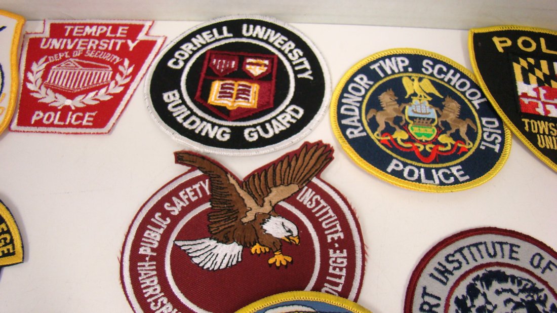 14 Various Law Enforcement Shoulder Patches