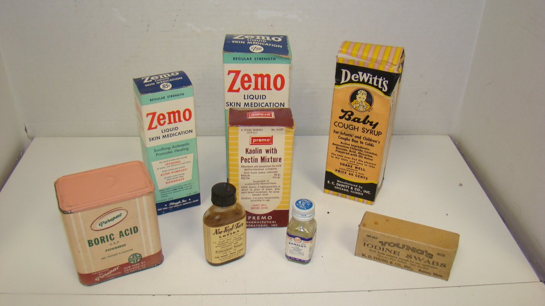 4 Nos Pharmaceutical Collectibles