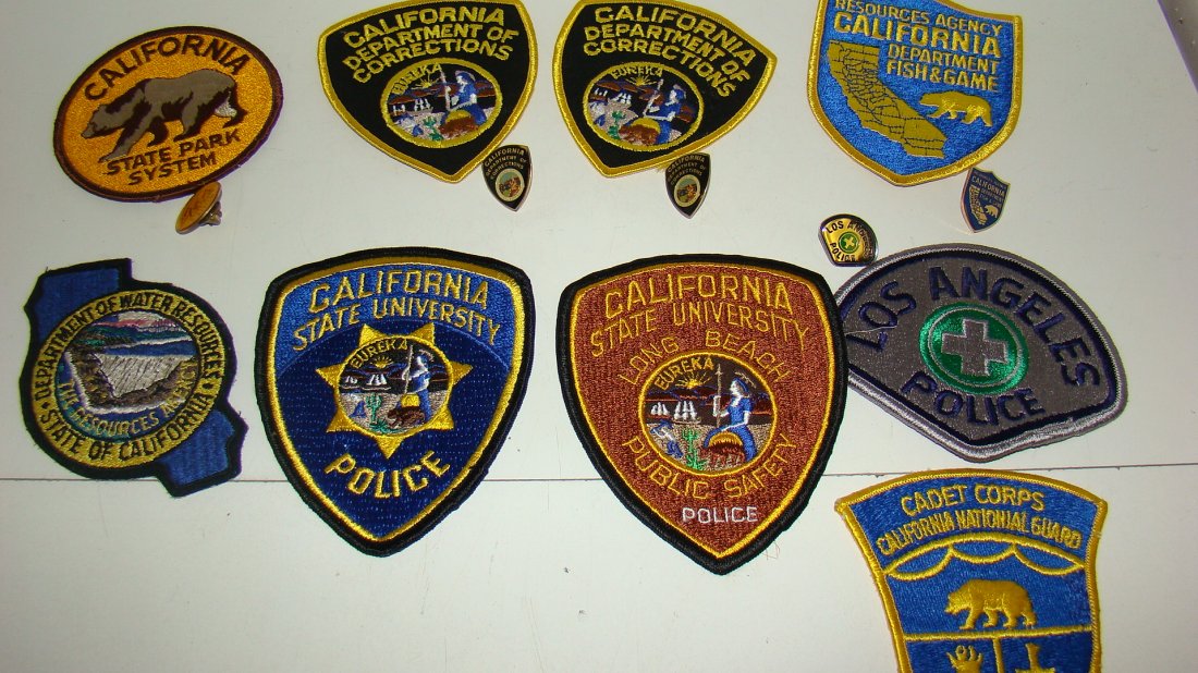 California Law Enforcement Patches & Pins