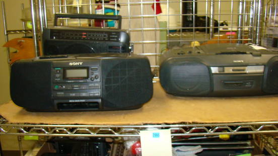 Sony Mega Base Portable Cassette And Radio Player