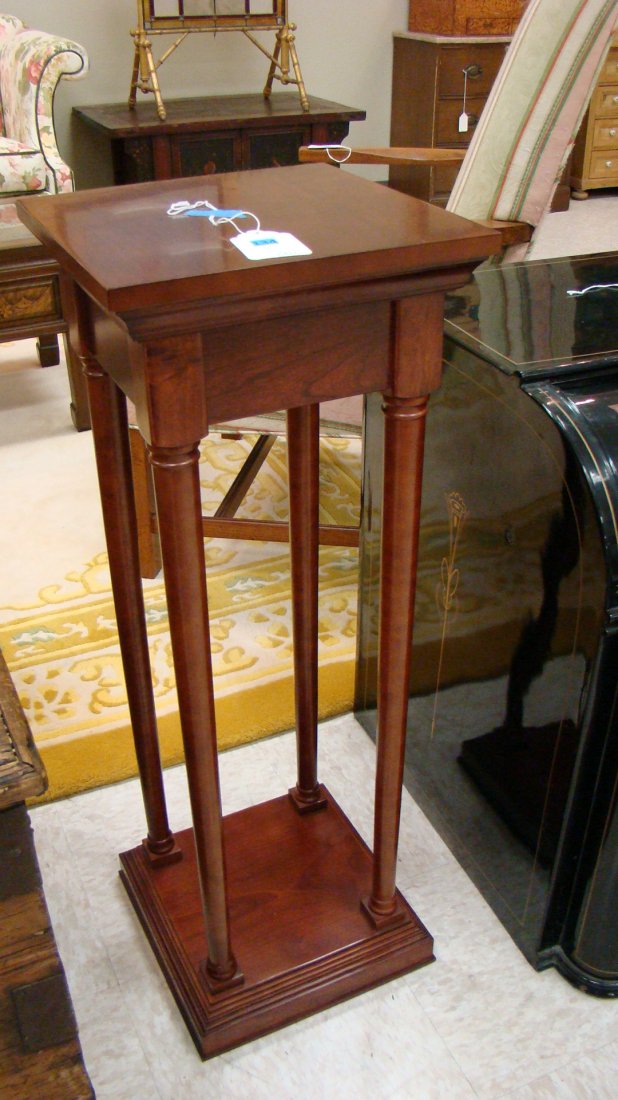 BOMBAY COMPANY MAHOGANY PLANT STAND