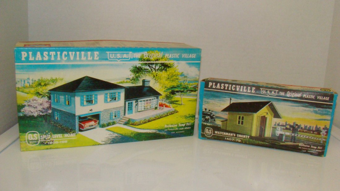2 Plasticville Model Kits