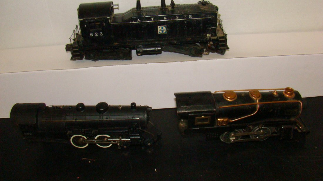 3 Vintage Lionel & Af Locomotives As Is