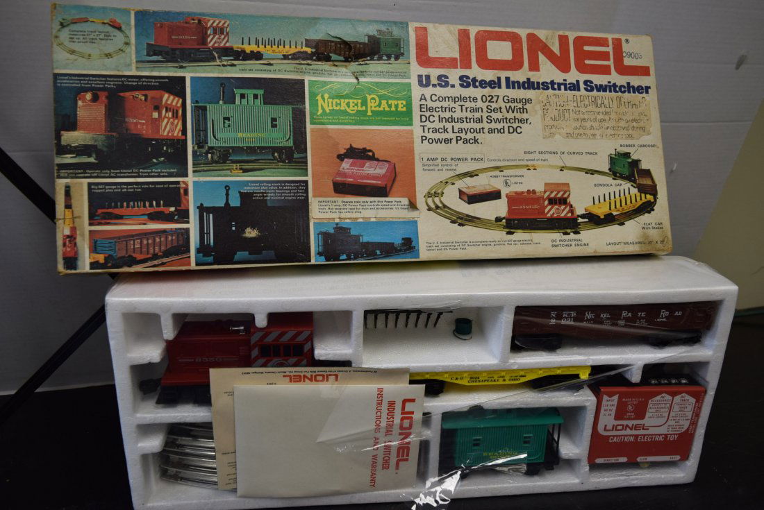 1970s Lionel Us Steel Industrial Switcher Set