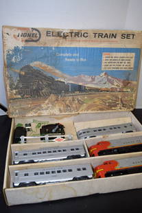 Lionel Electric Train Set.