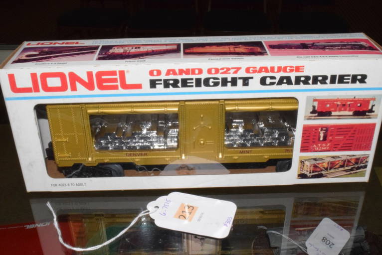 Lionel Train Gold Bullion Car Denver Mint 6 7515 N